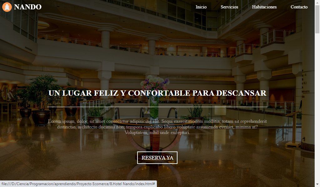 Nando Bravo | Portfolio | Desarrollador web